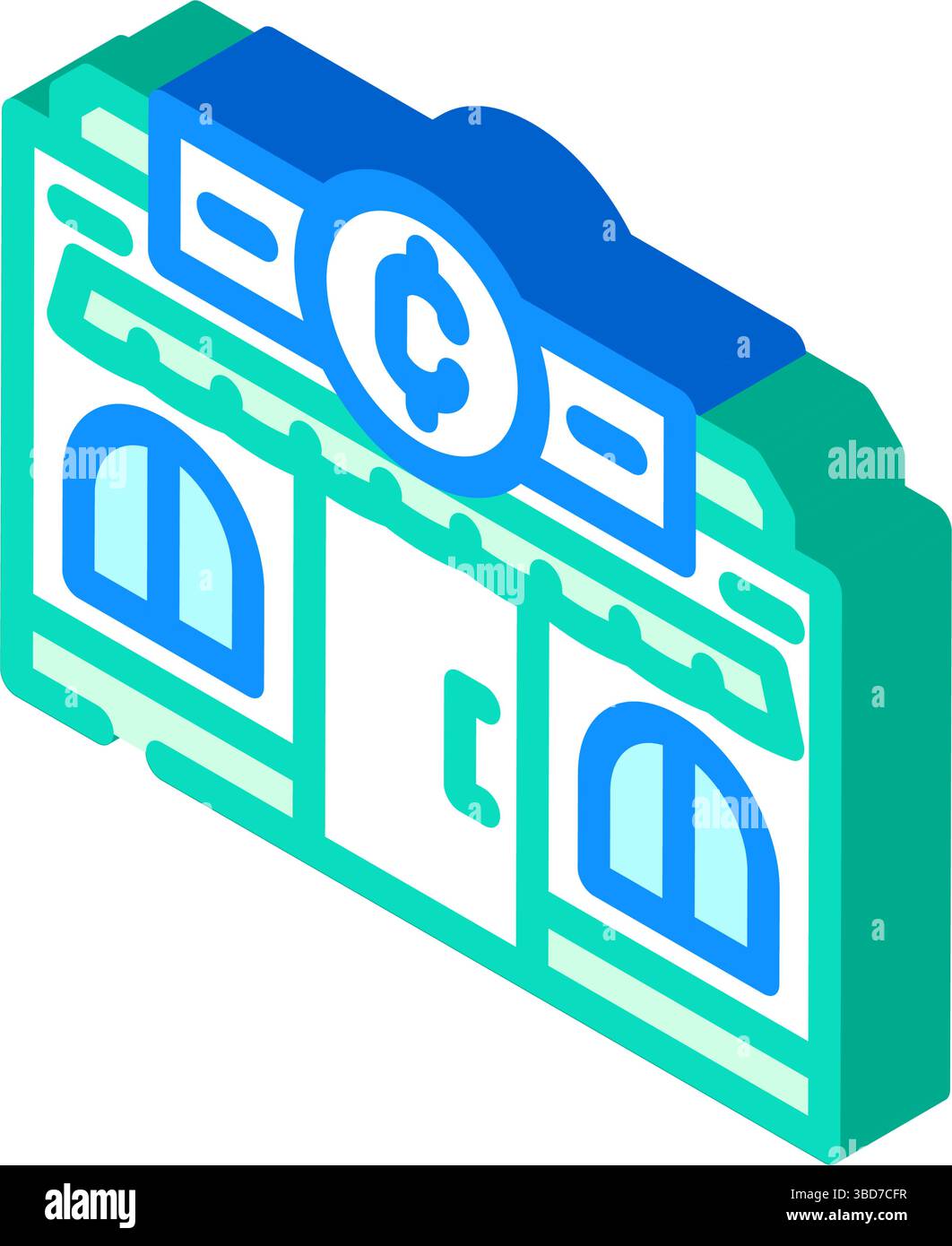 dime store shop isometric icon vector illustration Stock Vector Image ...