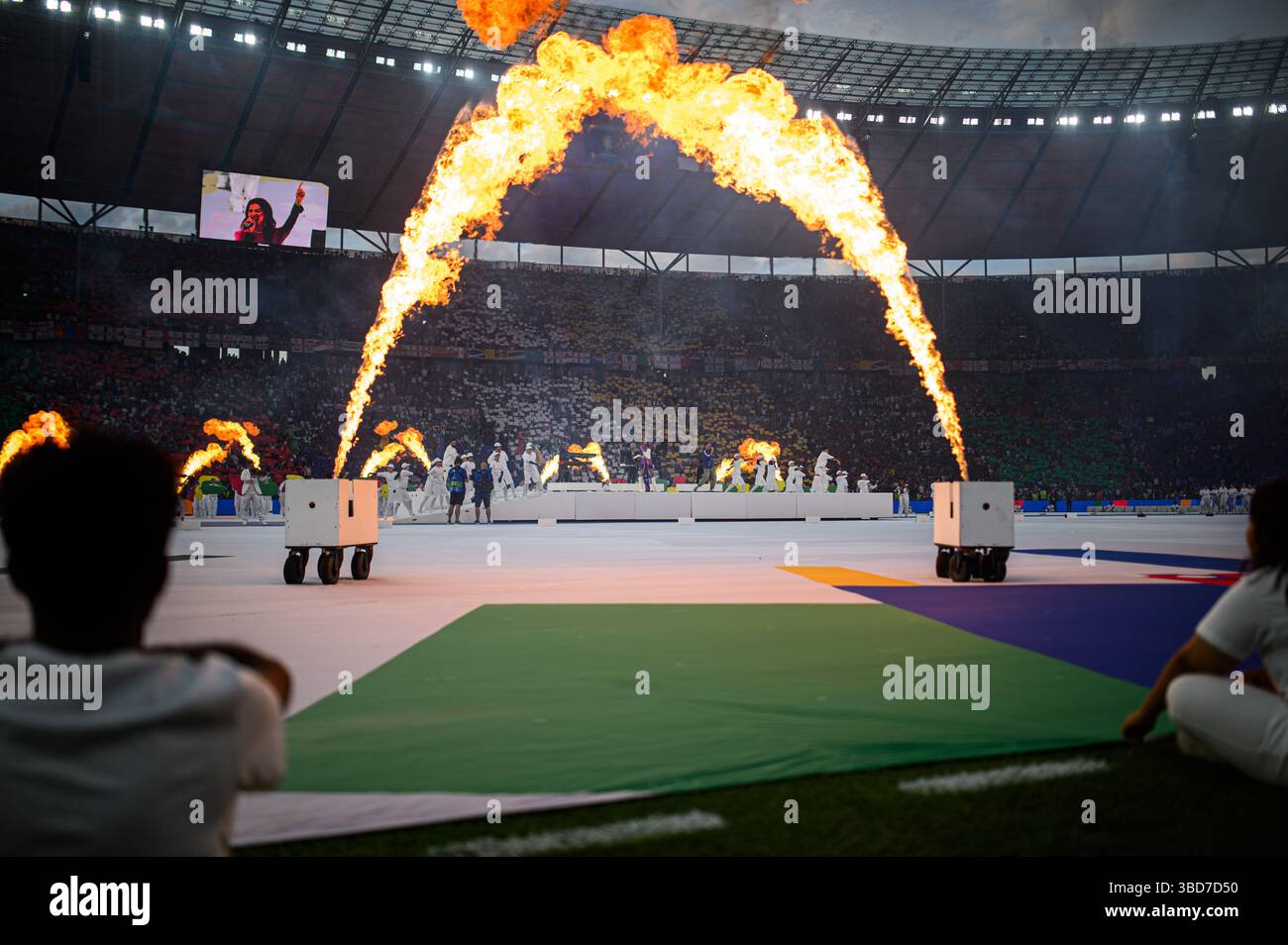 BERLIN, GERMANY - 14 JULY, 2024: Spectacular UEFA EURO 2024 final ...