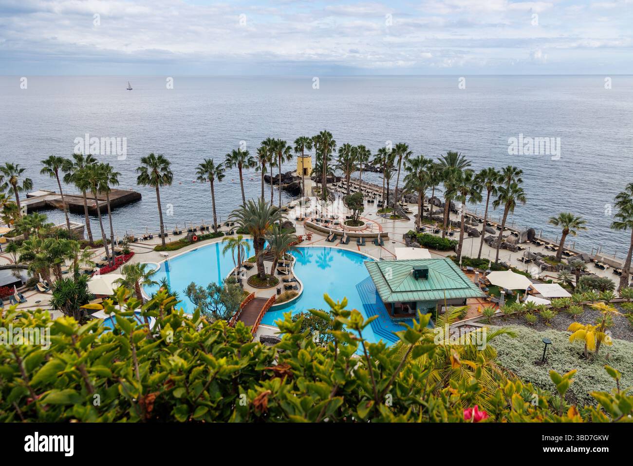 Funchal, Portugal - June 8, 2024: Area of Royal Savoy hotel in Funchal ...