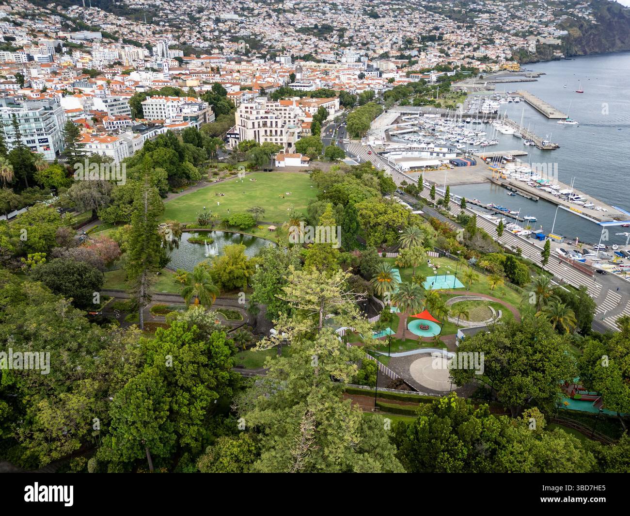 Funchal, Portugal - June 10, 2024: Santa Catarina Park in Funchal ...
