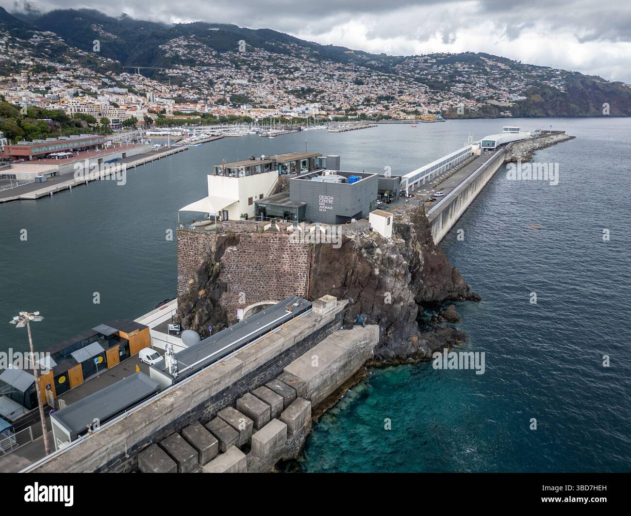 Funchal, Portugal - June 10, 2024: Drone photo of Fort of Our Lady of ...