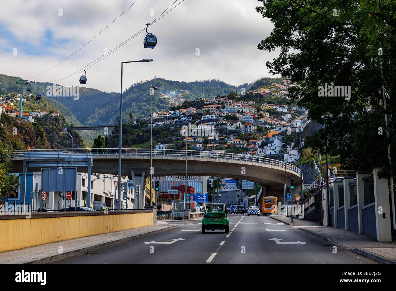 Funchal, Portugal - June 11, 2024: Funchal-Monte Cable Car in Funchal ...