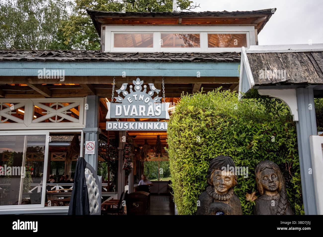Druskininkai, Lithuania - July 28, 2024: ETNO Dvaras Restaurant in ...