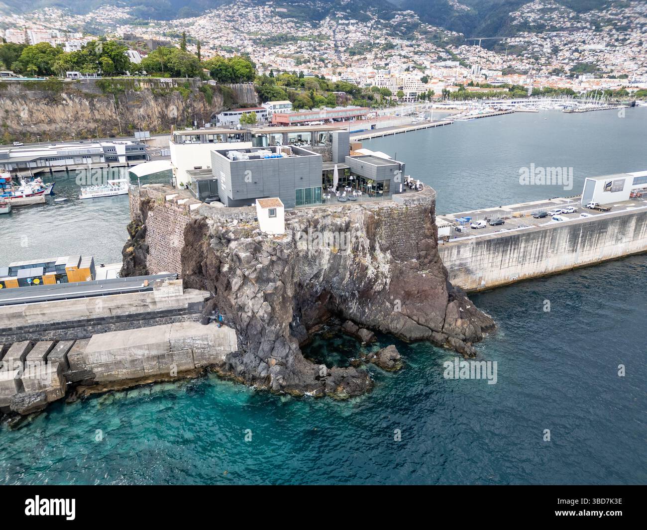 Drone photo of Fort of Our Lady of Conception, also known as Islet ...