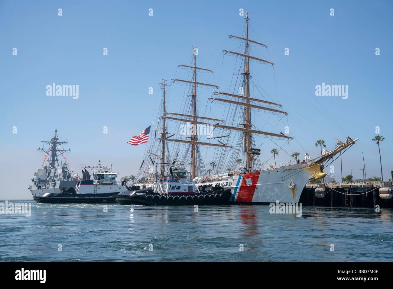 LOS ANGELES (May 21, 2025) U.S. Coast Guard Cutter Eagle (WIX 327 ...