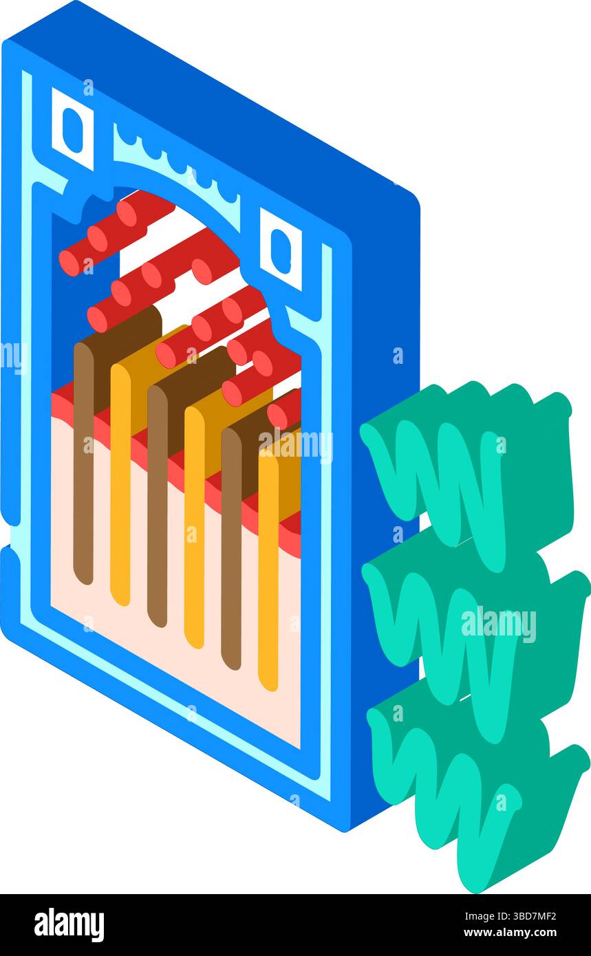 nuclear reactor releasing radiation radioactive pollution isometric ...