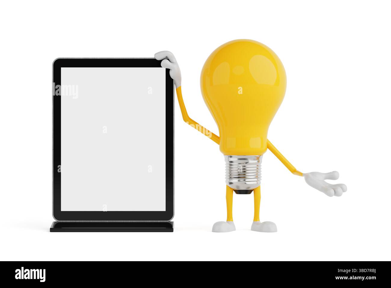 Digital presentation information on screen Cut Out Stock Images ...