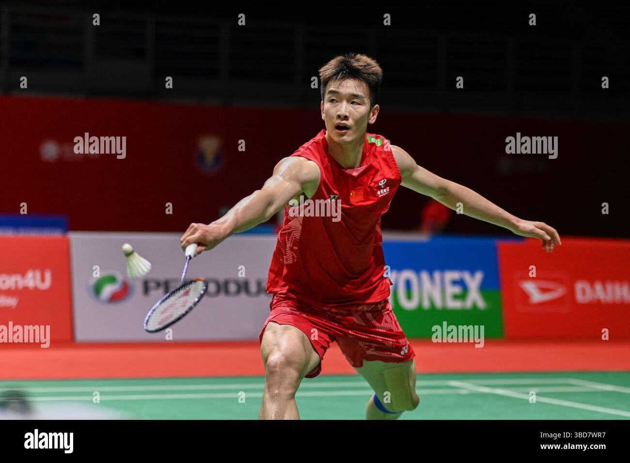 Kuala Lumpur, Malaysia. 23rd May, 2025. Li Shifeng of China hits a ...