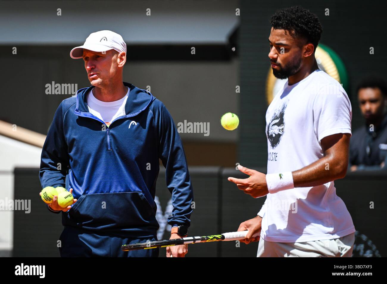 Paris, France, France. 22nd May, 2025. Arthur FILS of France with his ...