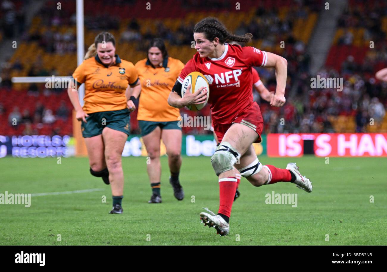 Brisbane, Australia. 23rd May, 2025. Fabiola Forteza of Canada before ...