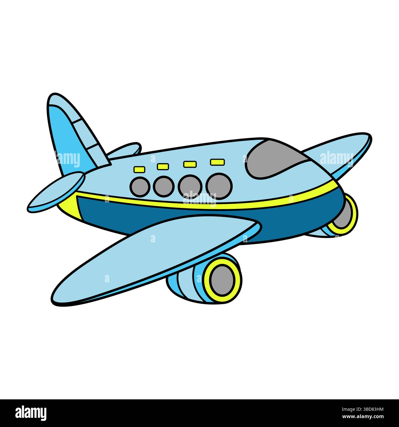 Airplane features Cut Out Stock Images & Pictures - Alamy