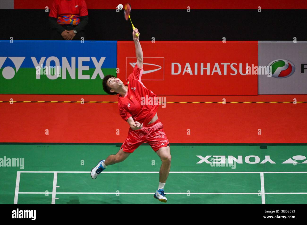 Kuala Lumpur, Malaysia. 23rd May, 2025. Weng Hongyang of China hits a ...