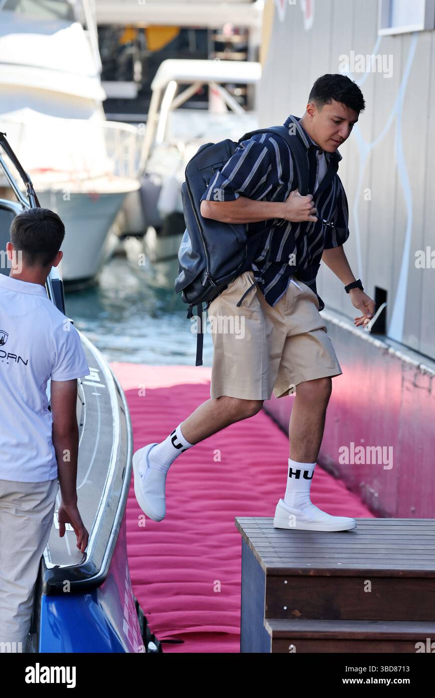 Monaco, Monte Carlo. 23rd May, 2025. Isack Hadjar (FRA) Racing Bulls ...
