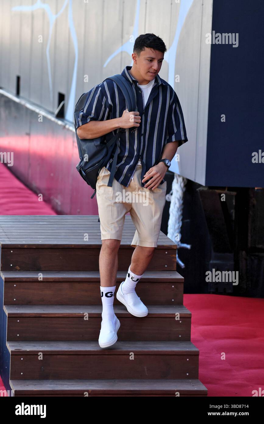 Monaco, Monte Carlo. 23rd May, 2025. Isack Hadjar (FRA) Racing Bulls ...