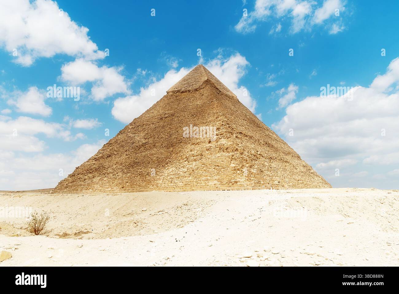 Majestic view of the Great Pyramid of Giza in Egypt, standing tall ...