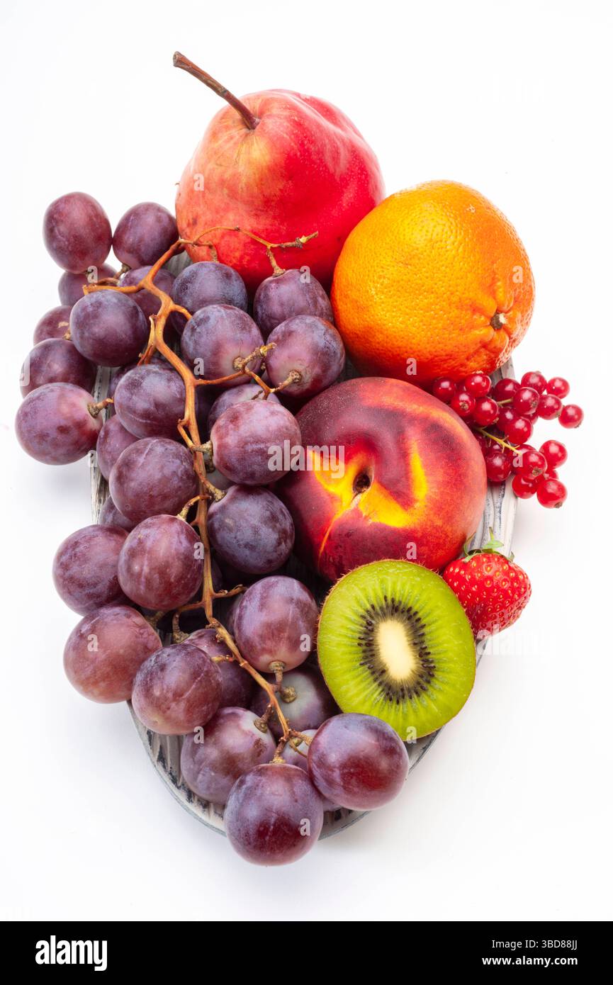 Frisches vitaminreiches Obst Frische Früchte und vitaminreiches Obst ...