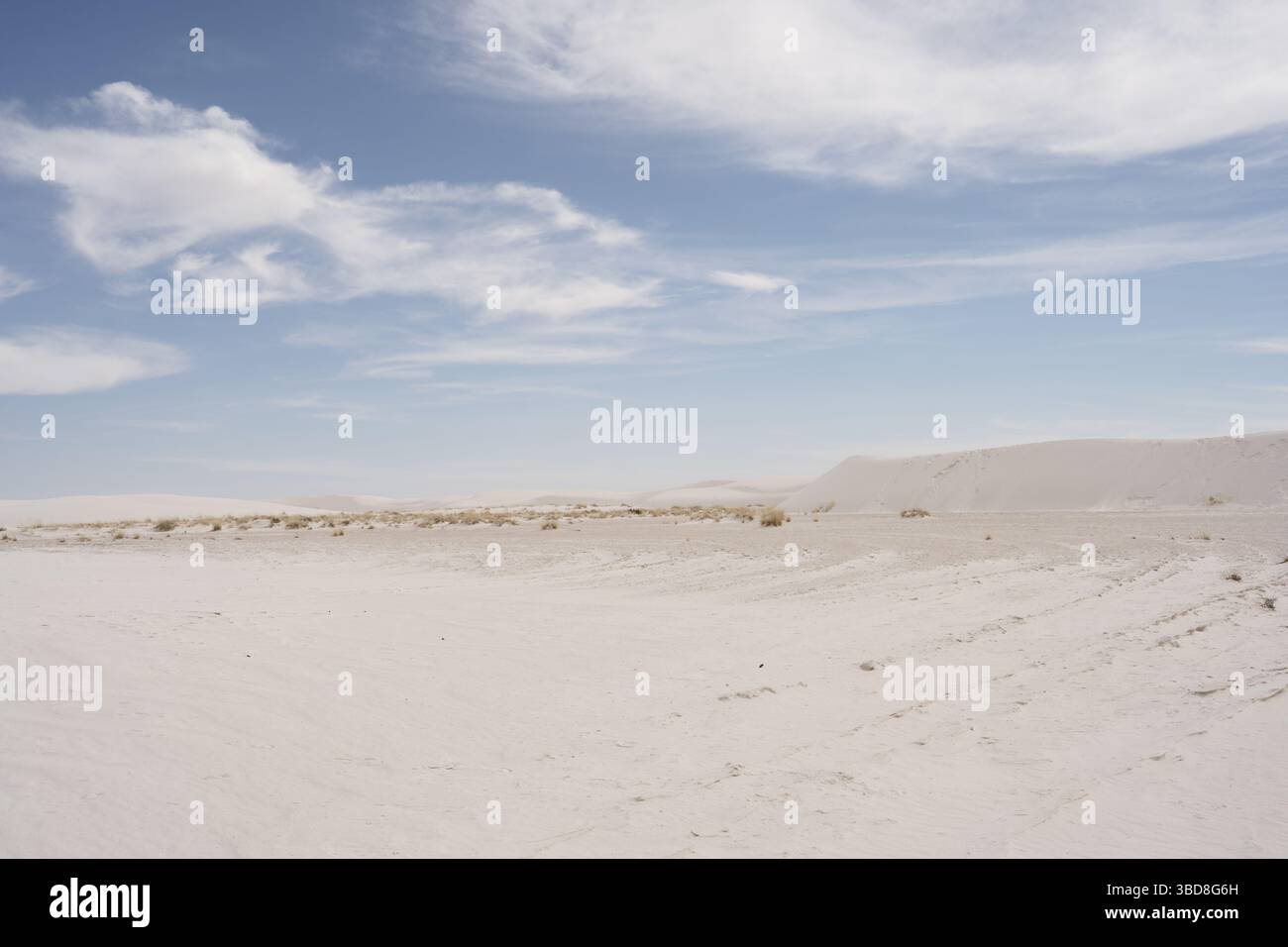 Landscape of White Sands National Park in New Mexico Stock Photo - Alamy
