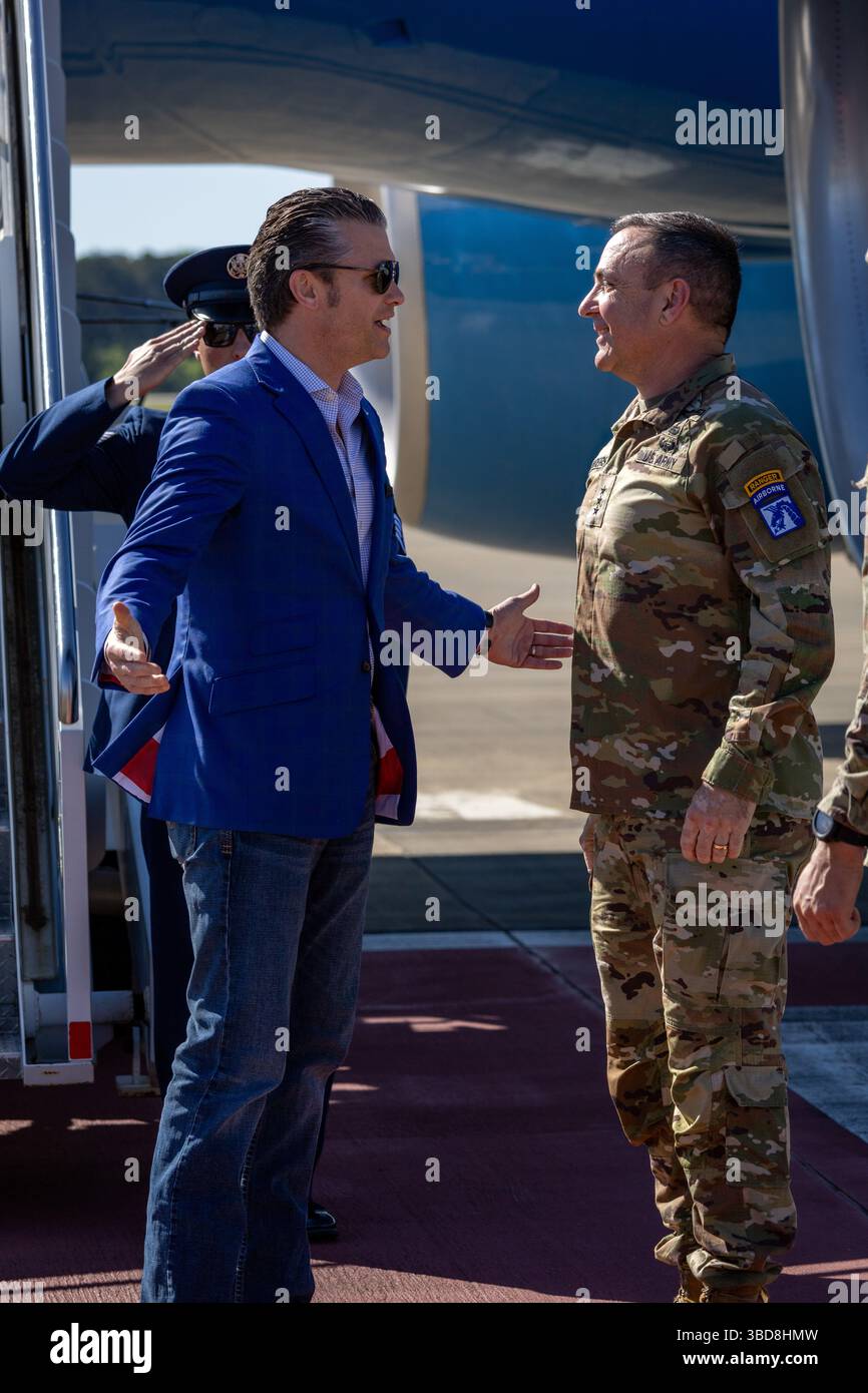 U.S. Army Lt. Gen Gregory K. Anderson, XVIII Airborne Corps Commander ...