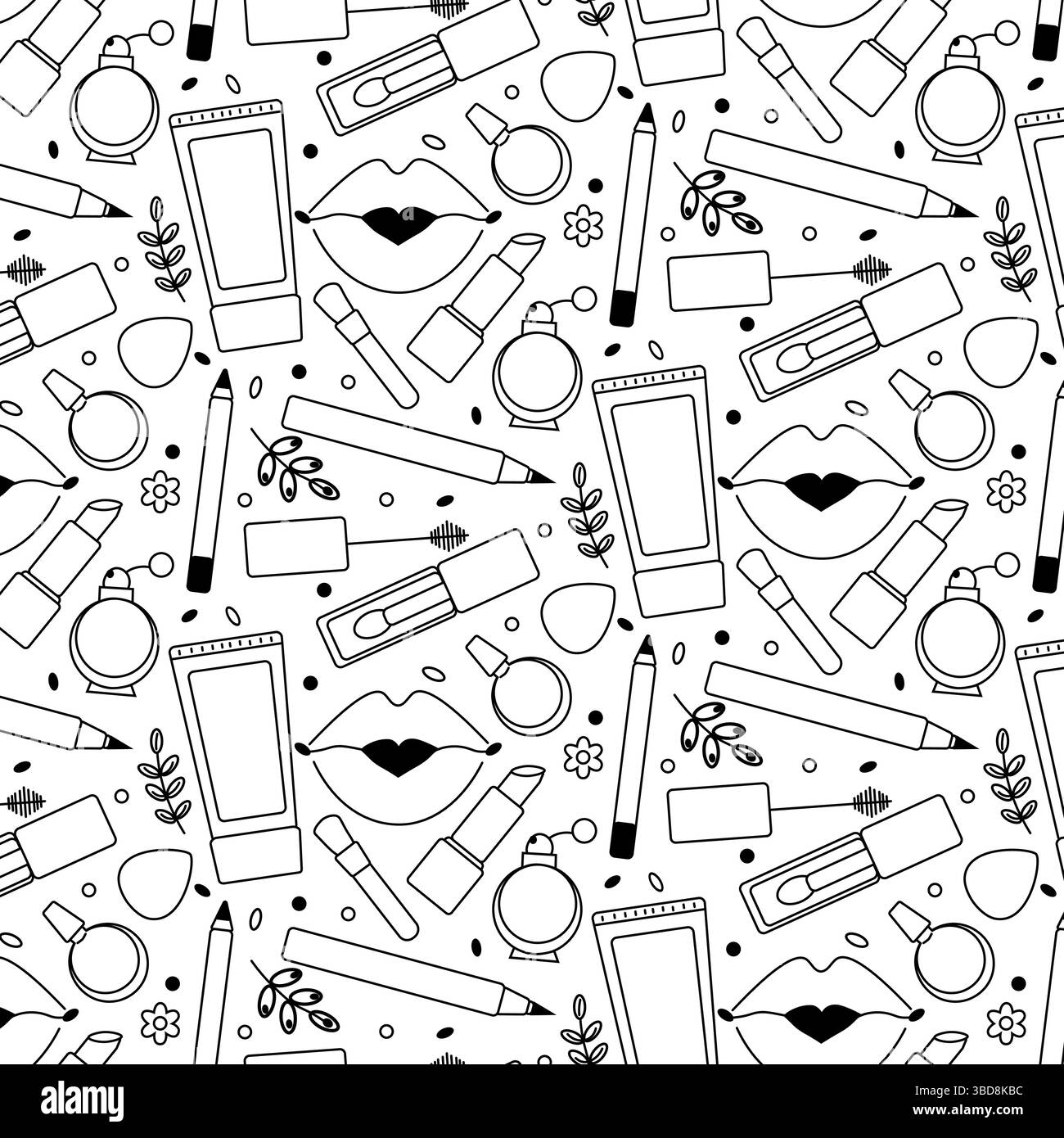 Eye shadow palette lip Black and White Stock Photos & Images - Alamy