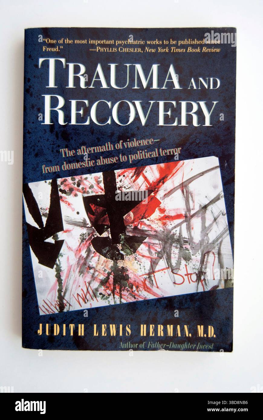 Judith Herman's book Trauma and Recovery isolated on white. Kyiv ...
