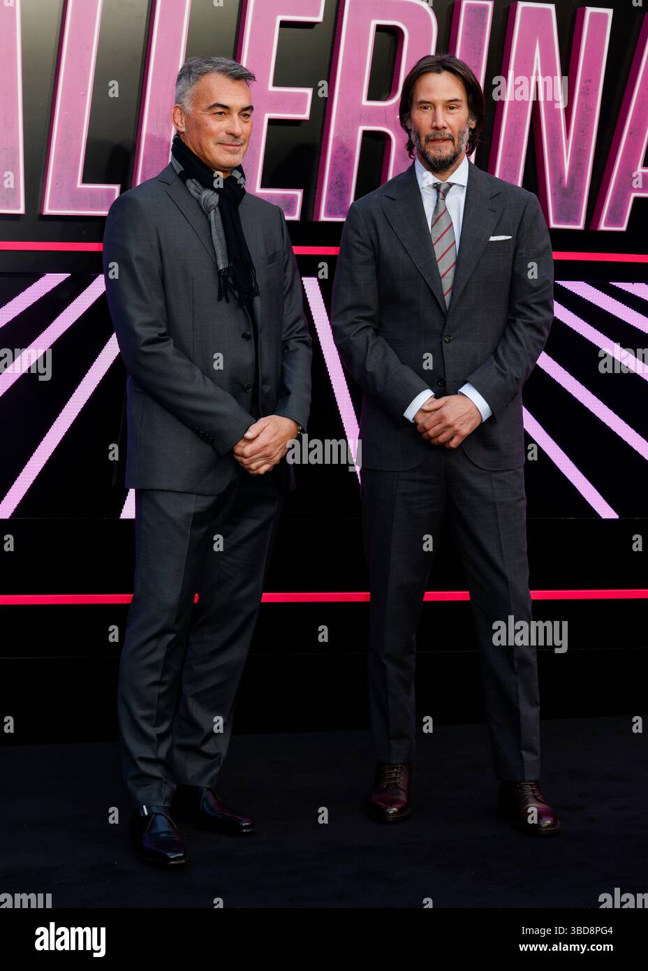 London, UK. 22nd May, 2025. Chad Stahelski and Keanu Reeves attending ...