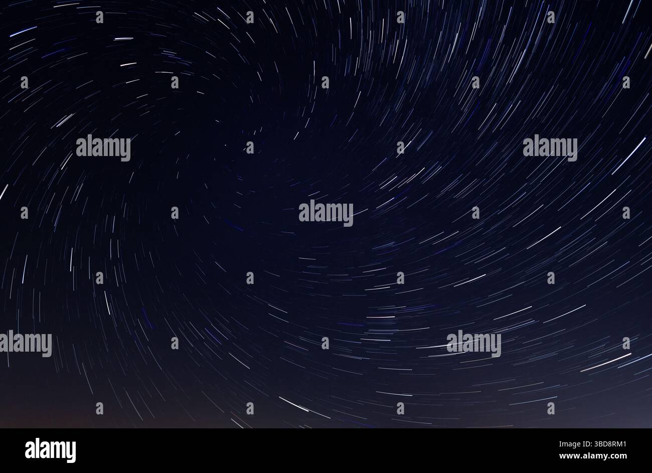 Star trail vortex as texture backgound - element image Stock Photo - Alamy