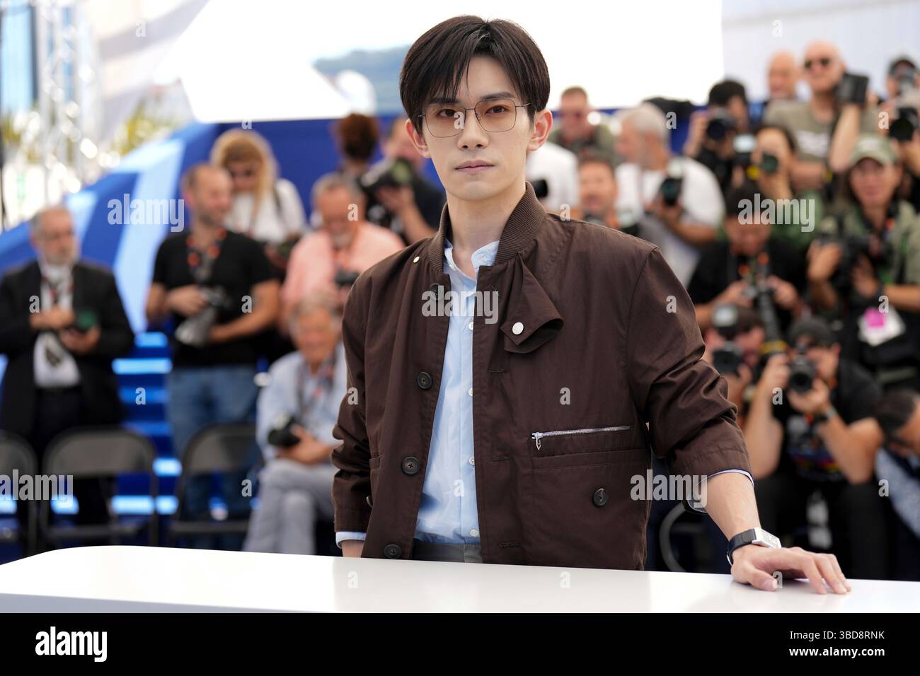 Jackson Yee poses for photographers at the photo call for the film ...