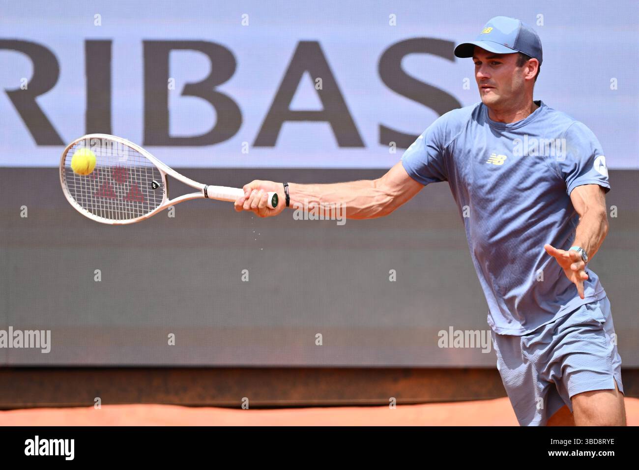 Rome, Italy. 15th May, 2025. Tommy Paul (USA) seen in action against Hubert HURKACZ (POL) (Not ...