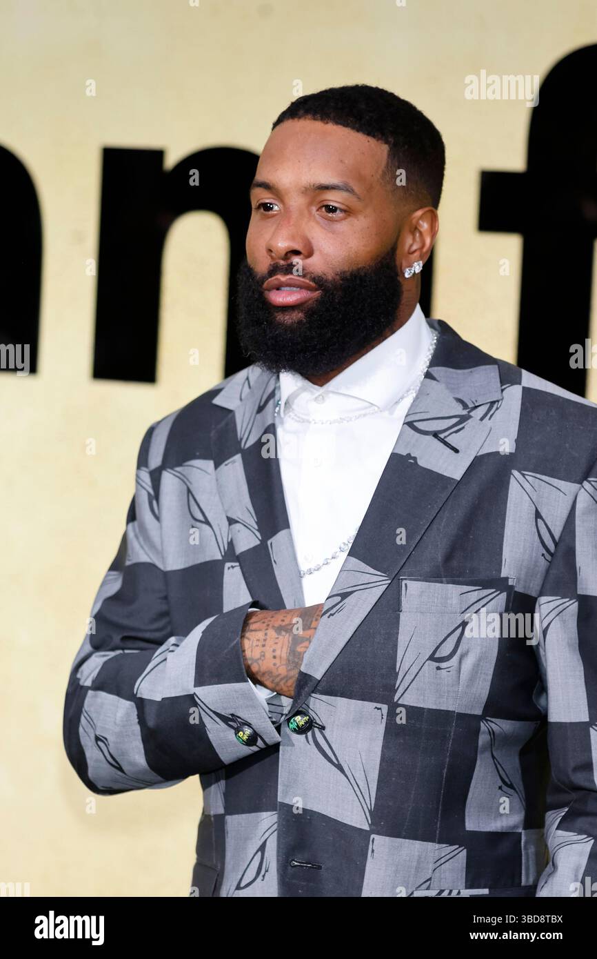 CANNES, FRANCE - MAY 22, 2025: Odell Beckham Jr attends the amfAR Gala ...