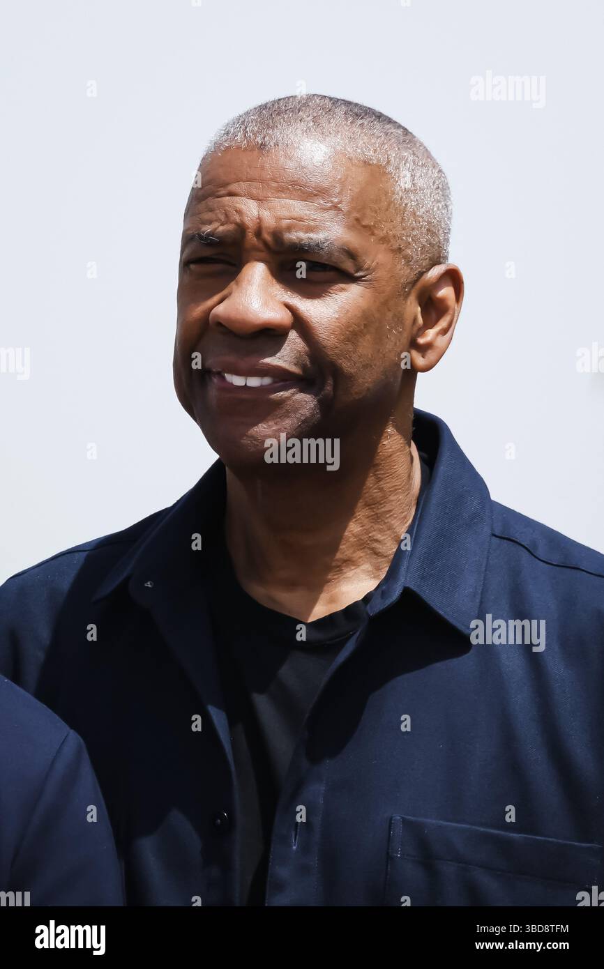 Cannes, France. 19th May, 2025. Denzel Washington arrives at the ...