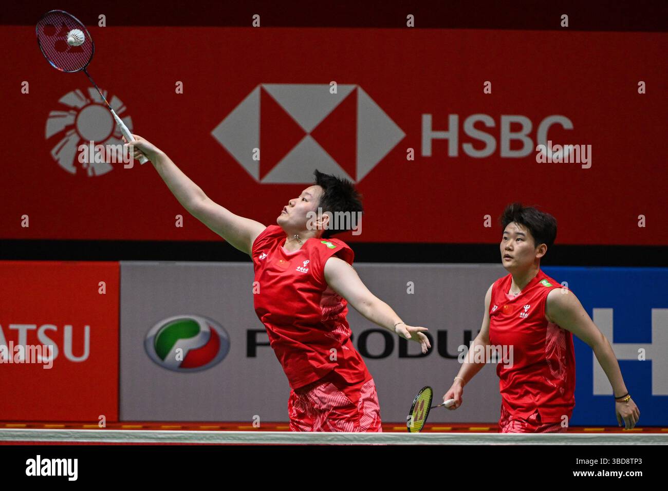 Kuala Lumpur, Malaysia. 23rd May, 2025. Liu Shengshu (L)/Tan Ning ...