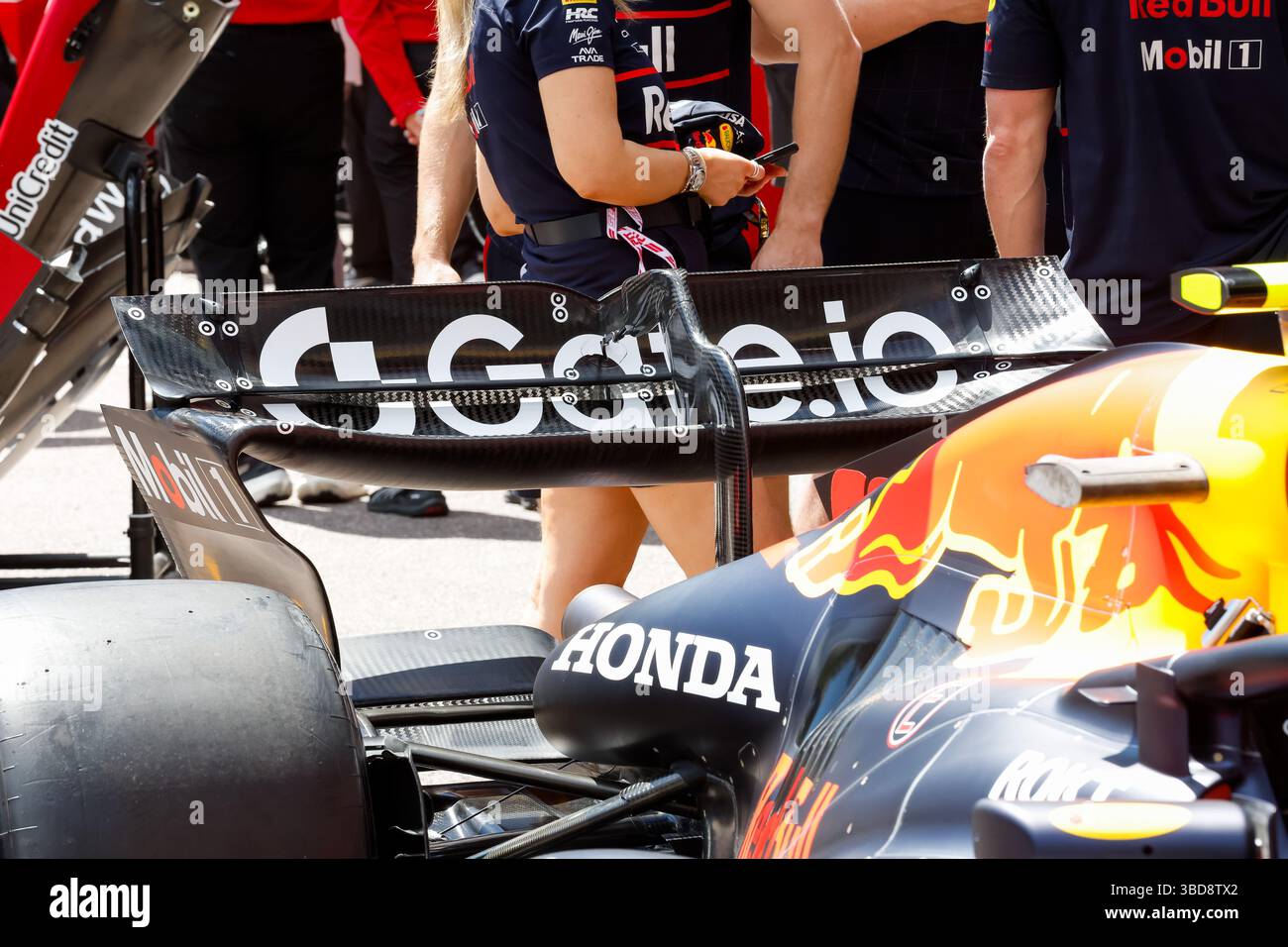 Red Bull Racing RB21, rear wing detail during the Formula 1 Tag Heuer ...