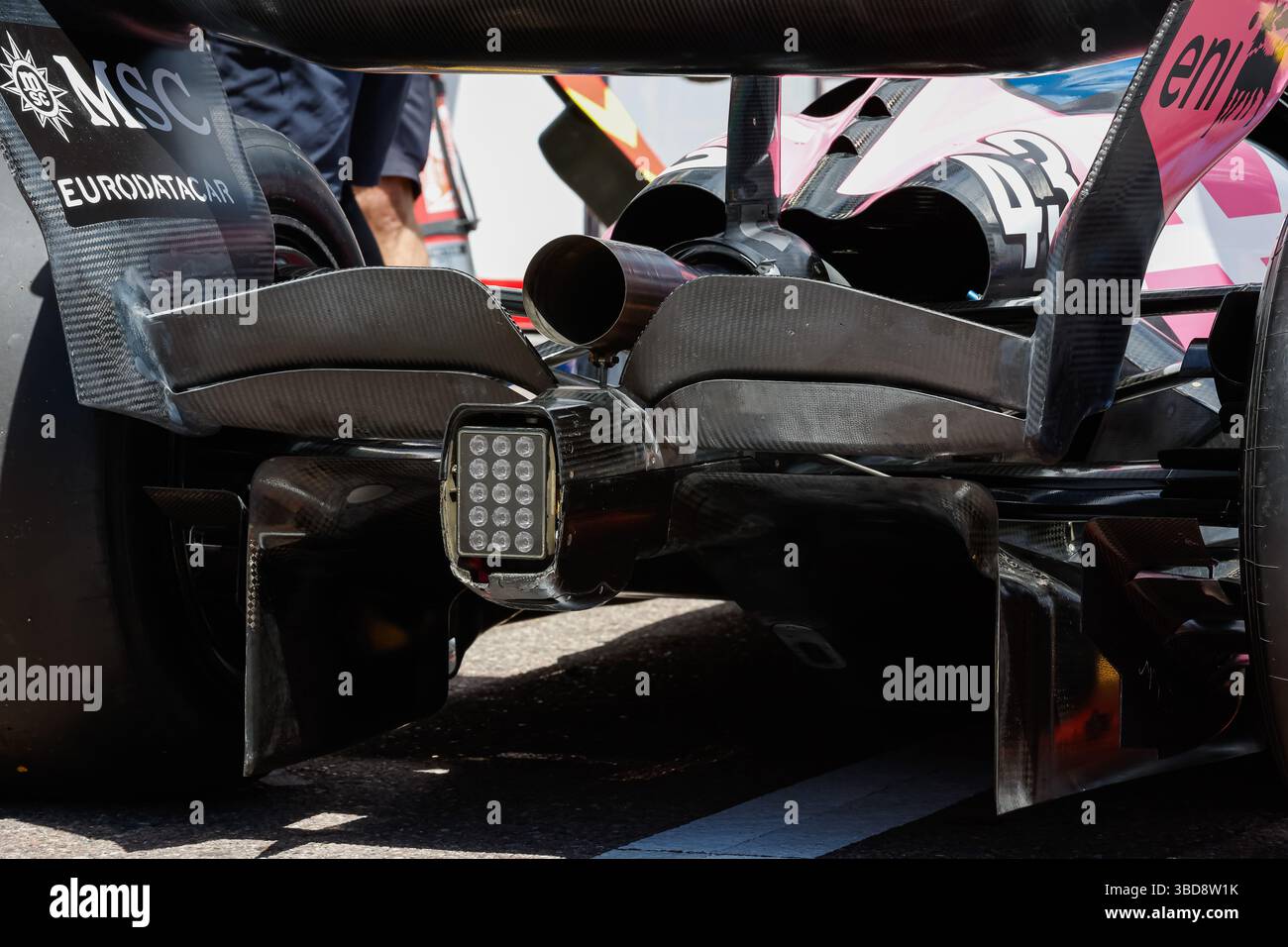 Alpine F1 Team A525, rear wing detail during the Formula 1 Tag Heuer ...