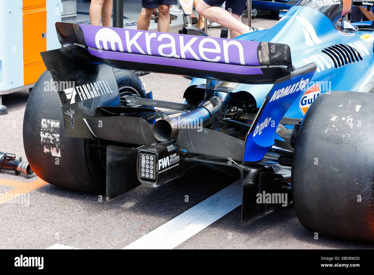 Williams Racing FW47, rear wing detail during the Formula 1 Tag Heuer ...
