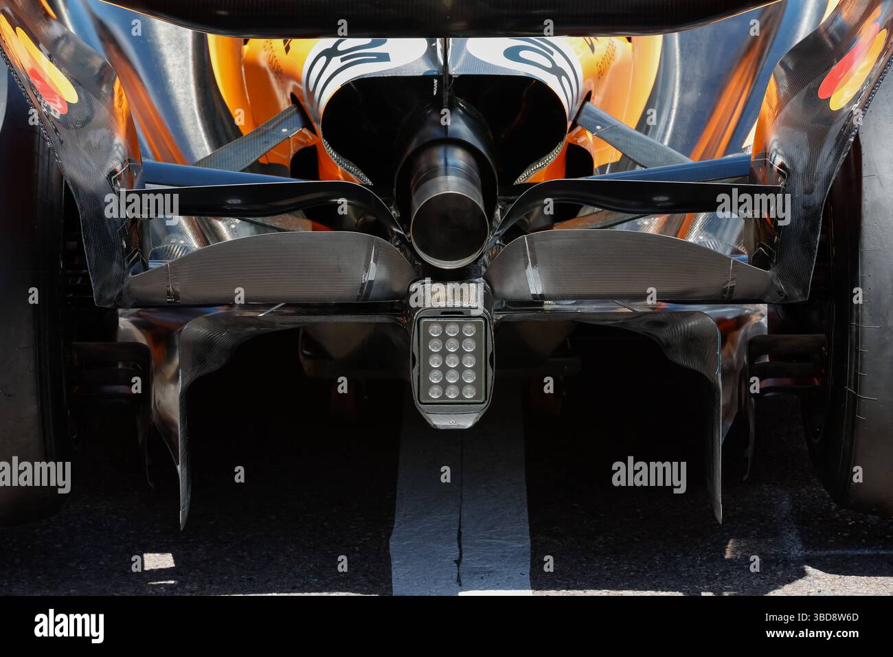 McLaren F1 Team MCL39, rear wing detail during the Formula 1 Tag Heuer ...