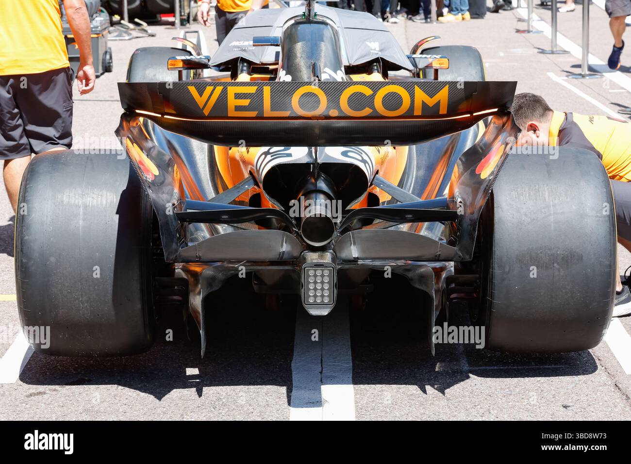 McLaren F1 Team MCL39, rear wing detail during the Formula 1 Tag Heuer ...