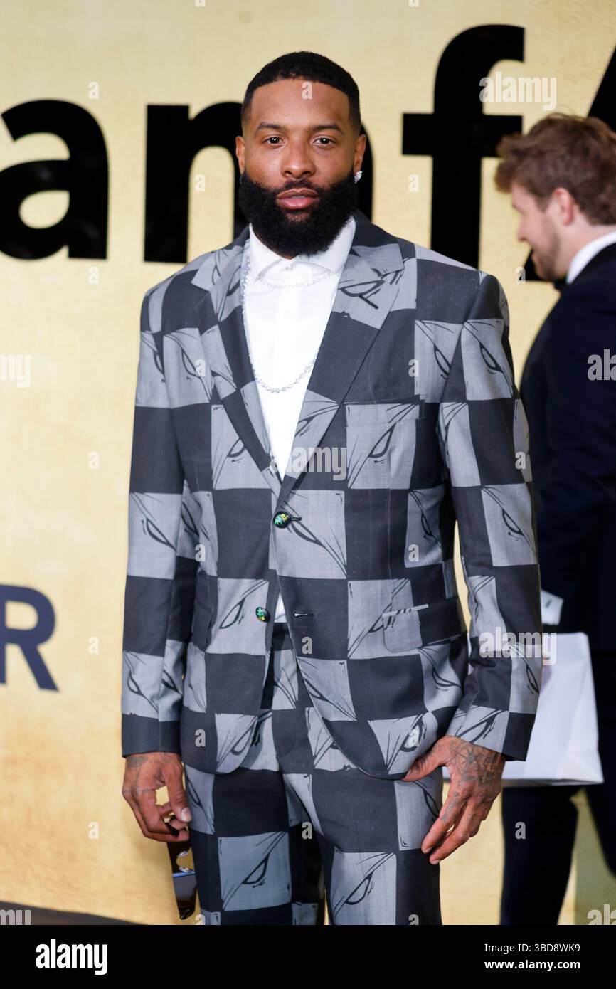 CANNES, FRANCE - MAY 22, 2025: Odell Beckham Jr attends the amfAR Gala ...
