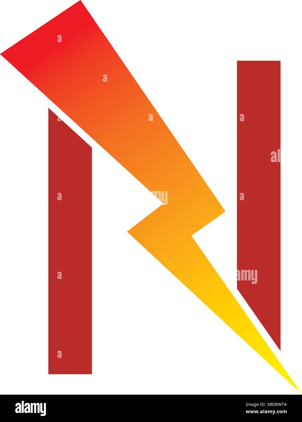 Power n logo hi-res stock photography and images - Alamy