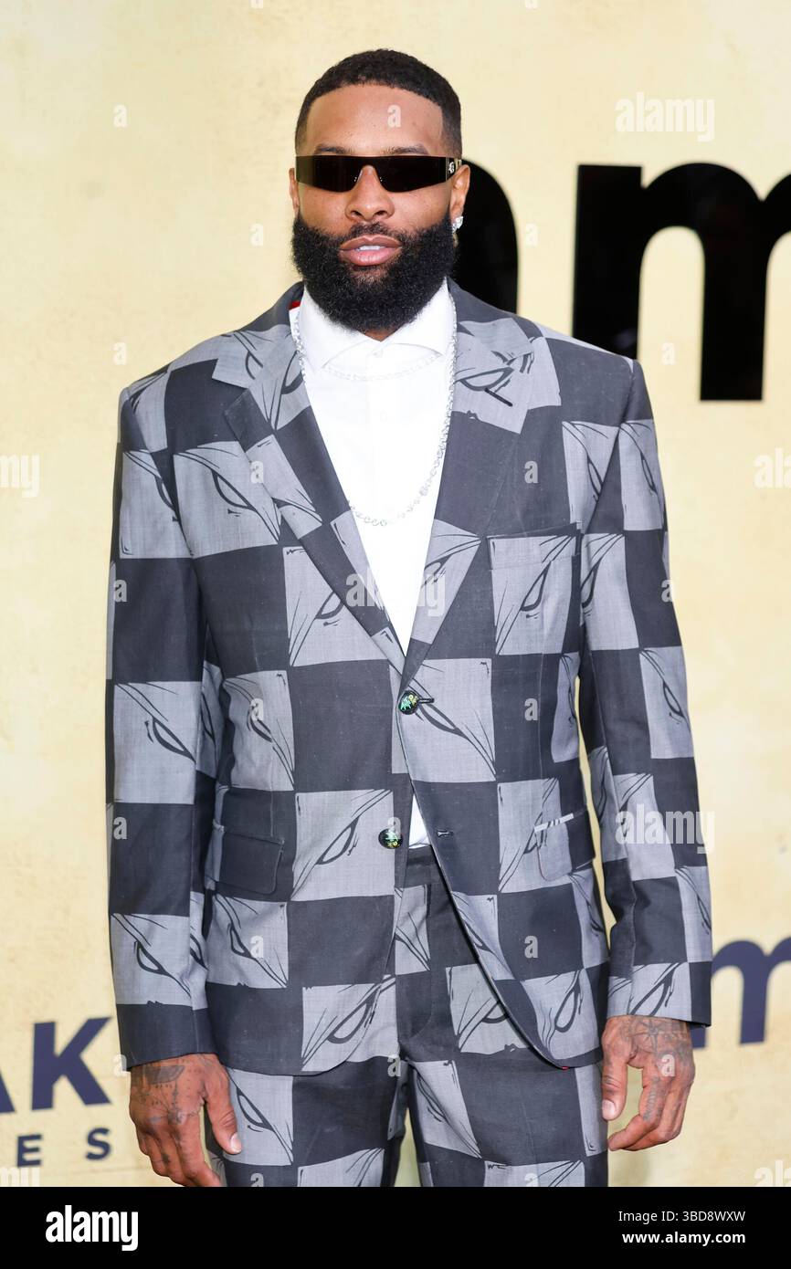 CANNES, FRANCE - MAY 22, 2025: Odell Beckham Jr attends the amfAR Gala ...