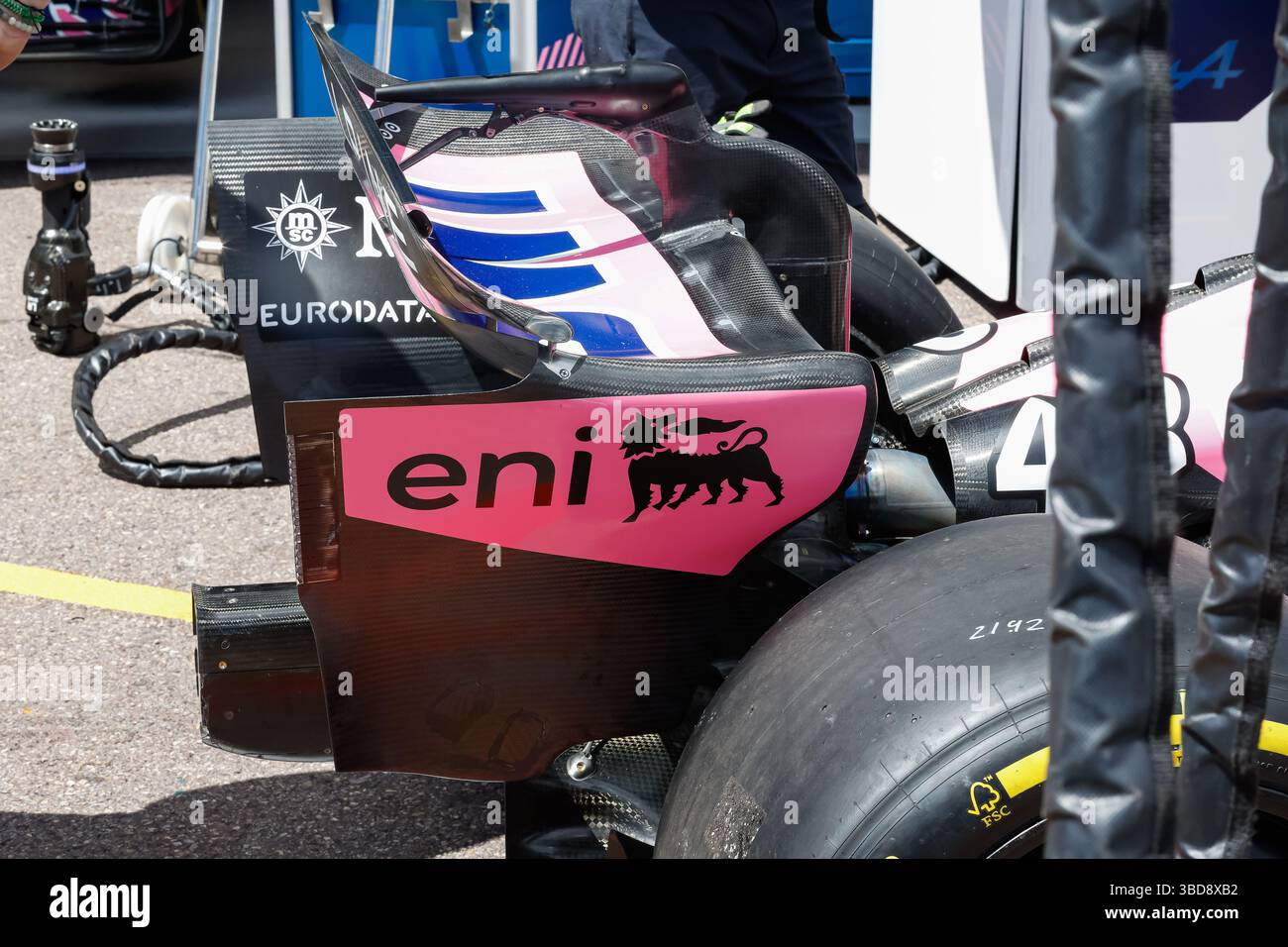 Alpine F1 Team A525, rear wing detail during the Formula 1 Tag Heuer ...