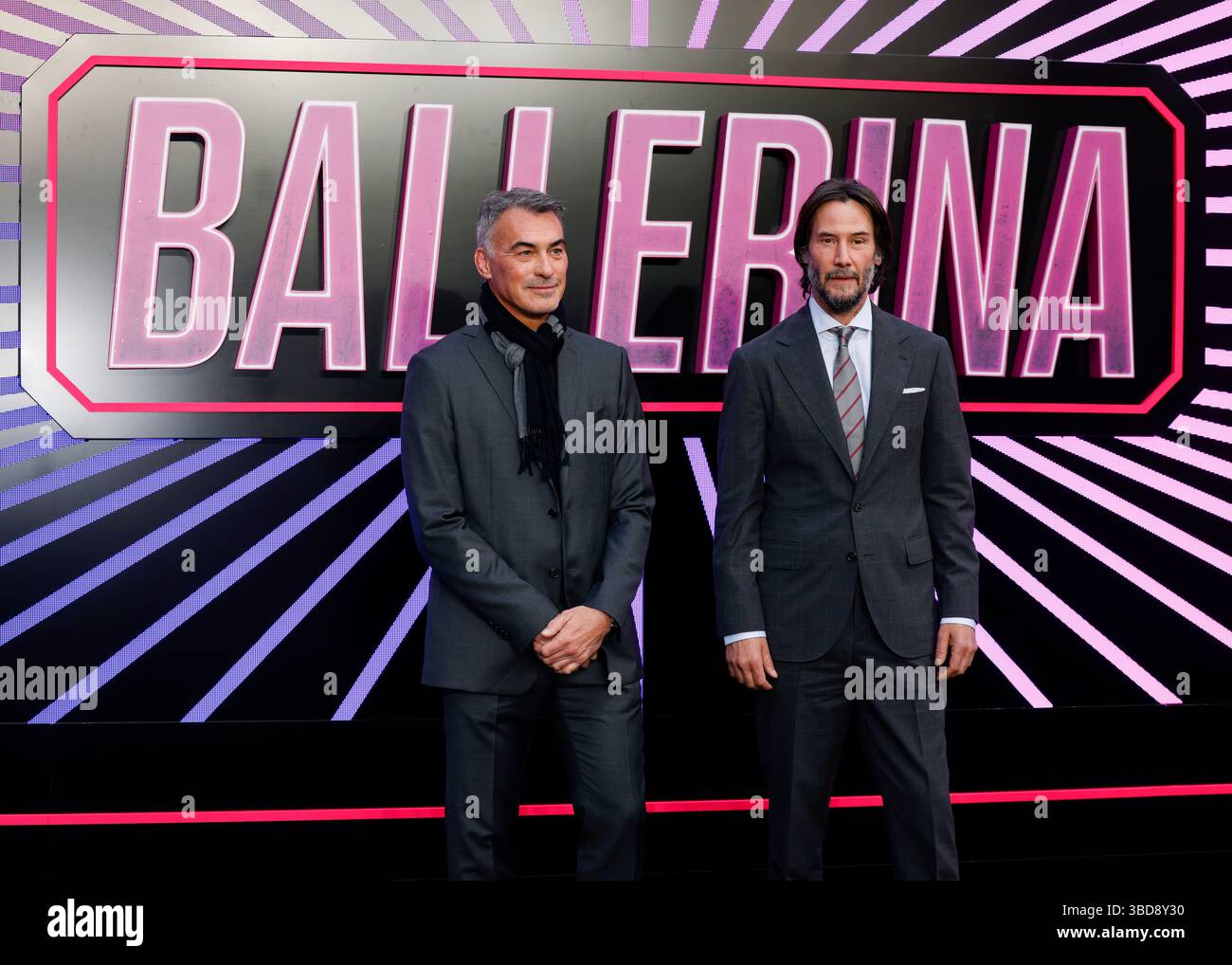 London, UK. 22nd May, 2025. Chad Stahelski and Keanu Reeves attending ...