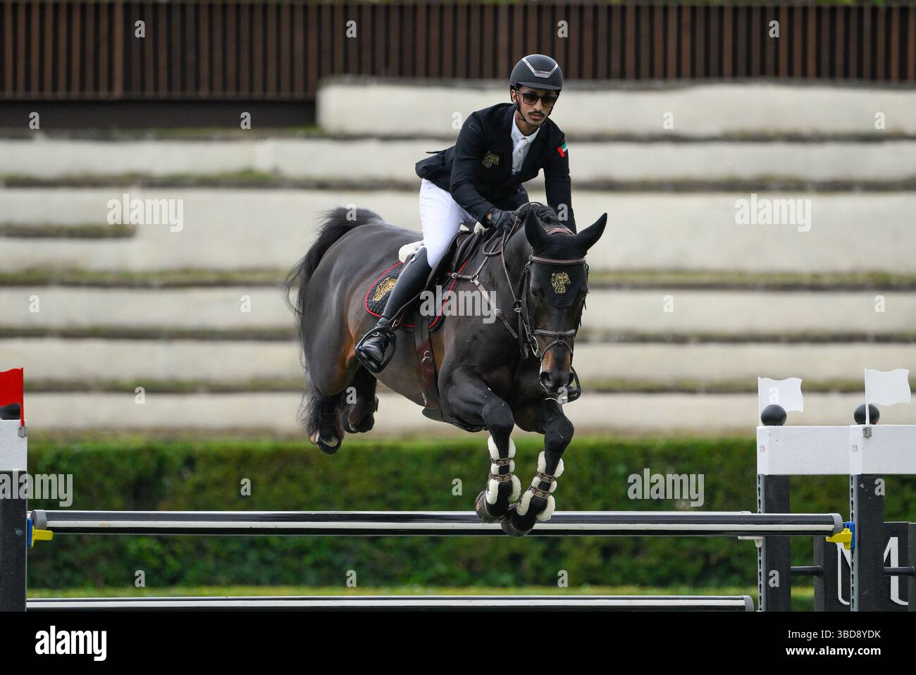 Rome, Italy. 23rd May, 2025. Omar Abdul Aziz Al Marzooqi (UAE) competes ...