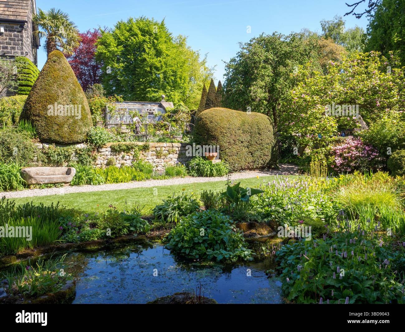 York Gate Garden Stock Photo - Alamy