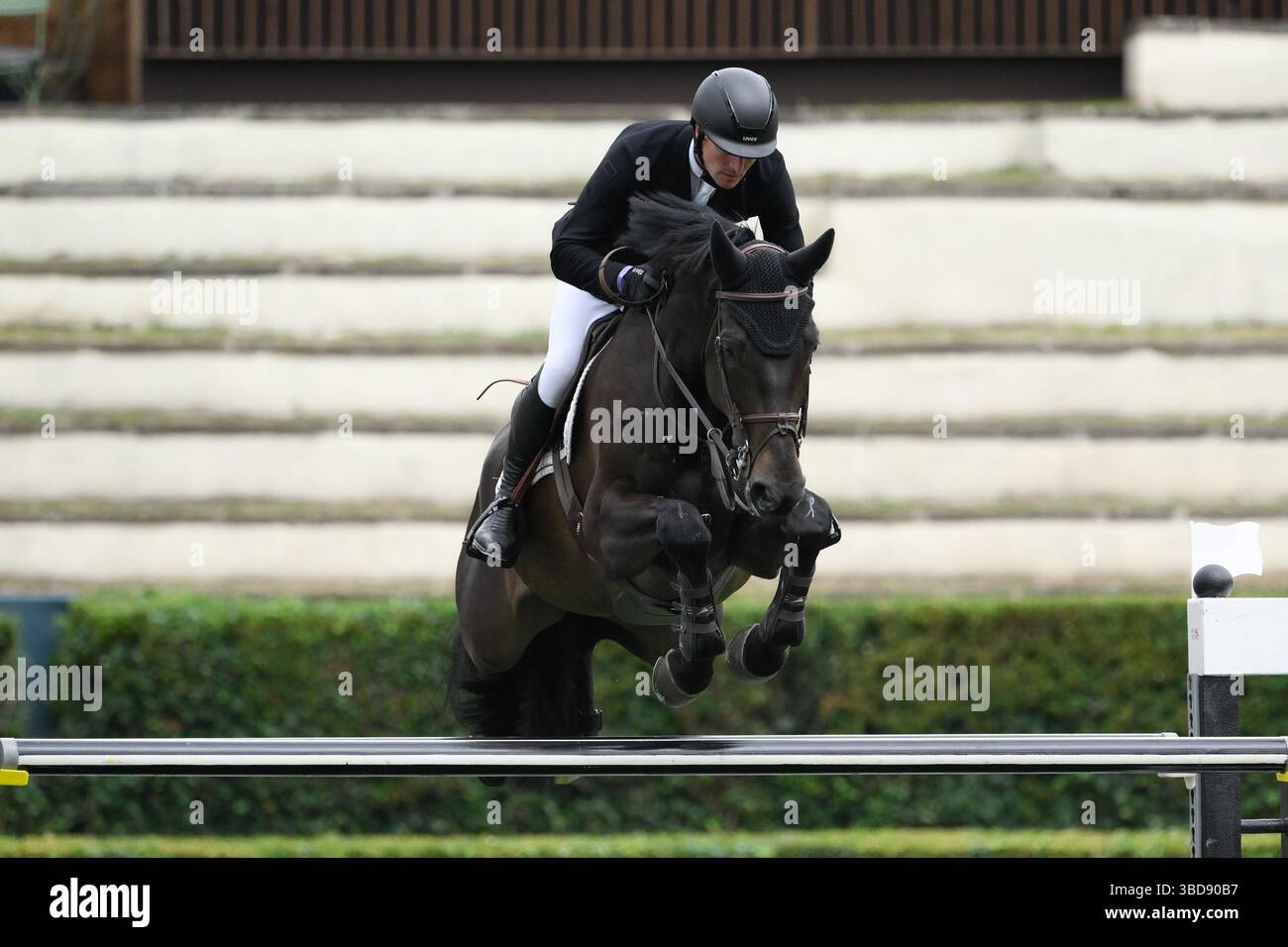 Rome, Italy. 23rd May, 2025. Michael Greeve (NED) competes in Mag prix ...