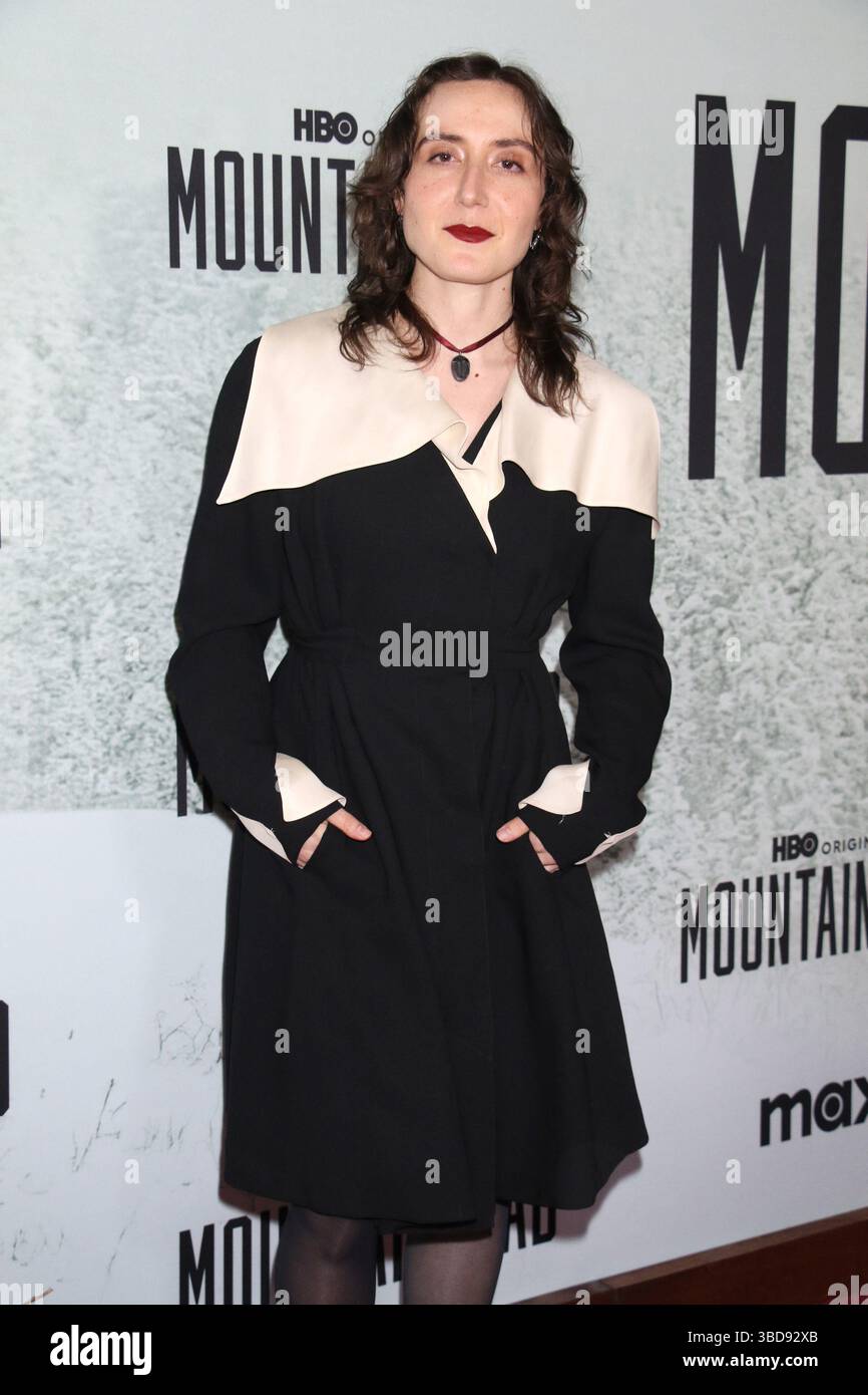 New York, New York, USA. 22nd May, 2025. Ava Kostia at HBO's "Mountainhead" World Premiere at ...