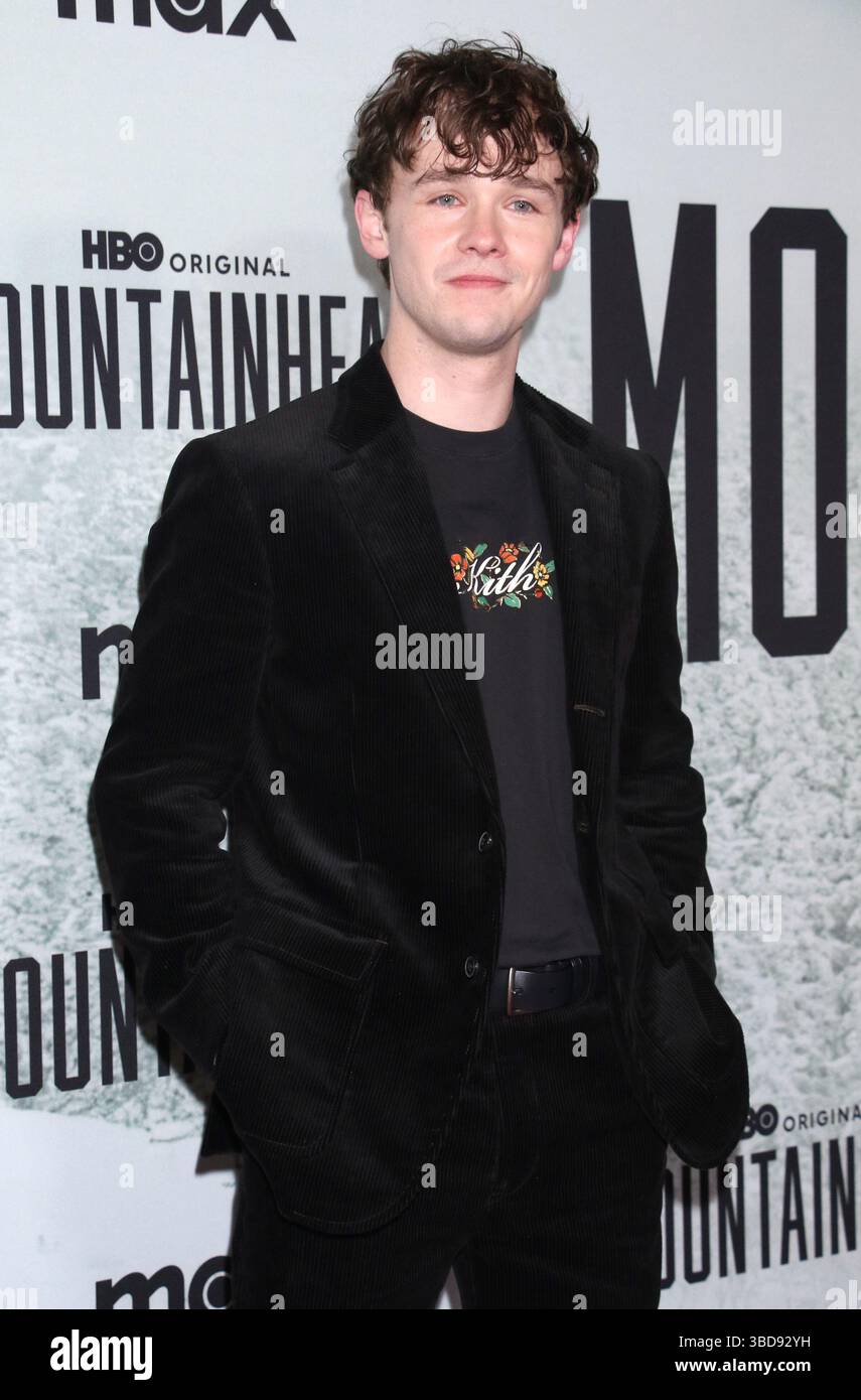 New York, New York, USA. 22nd May, 2025. Jack Alcott at HBO's ...