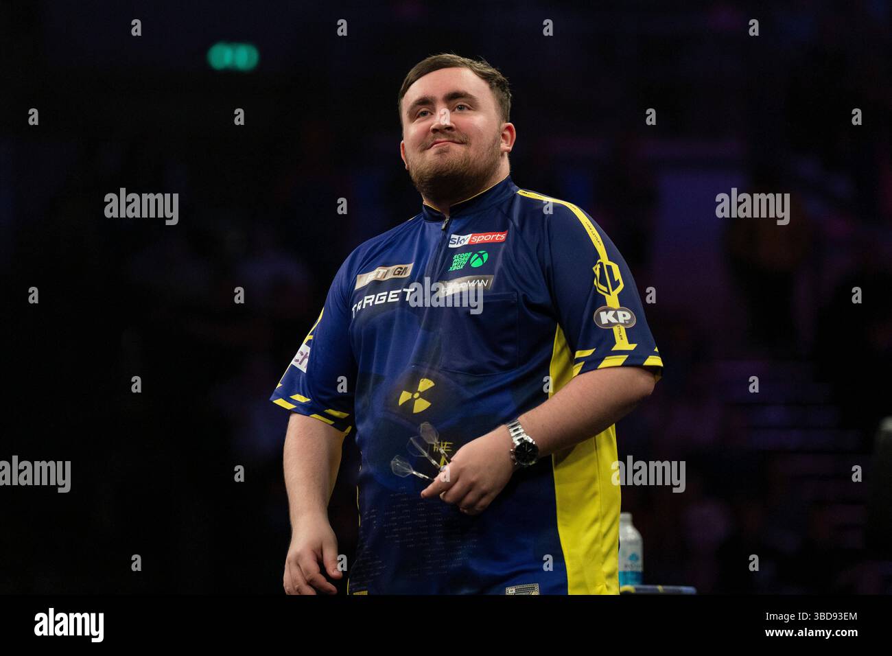 Sheffield, UK. 22nd May, 2025. Luke Littler during the BetMGM Premier ...