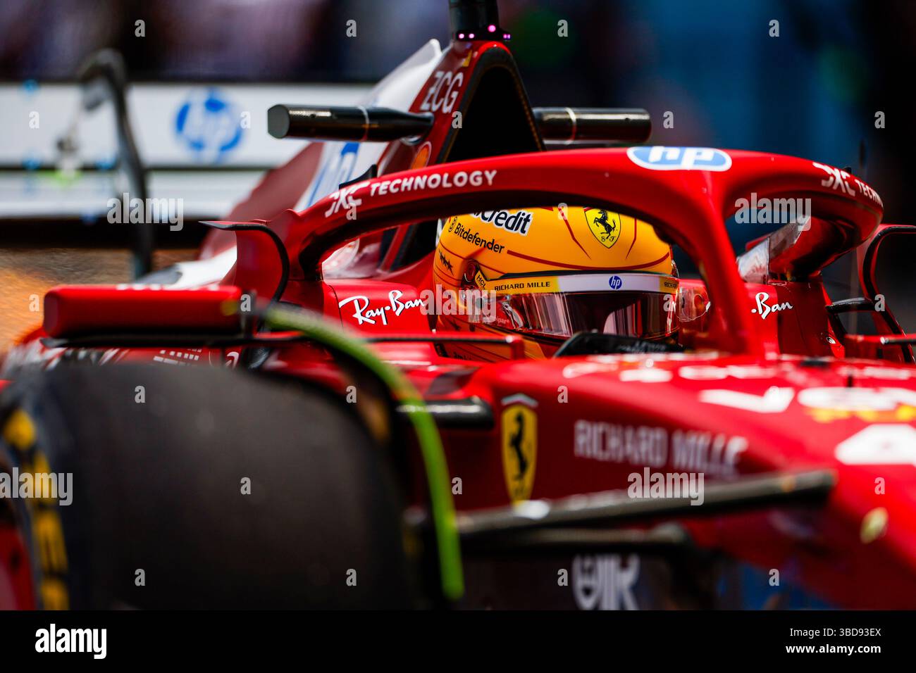 44 HAMILTON Lewis (gbr), Scuderia Ferrari SF-25, action during the ...