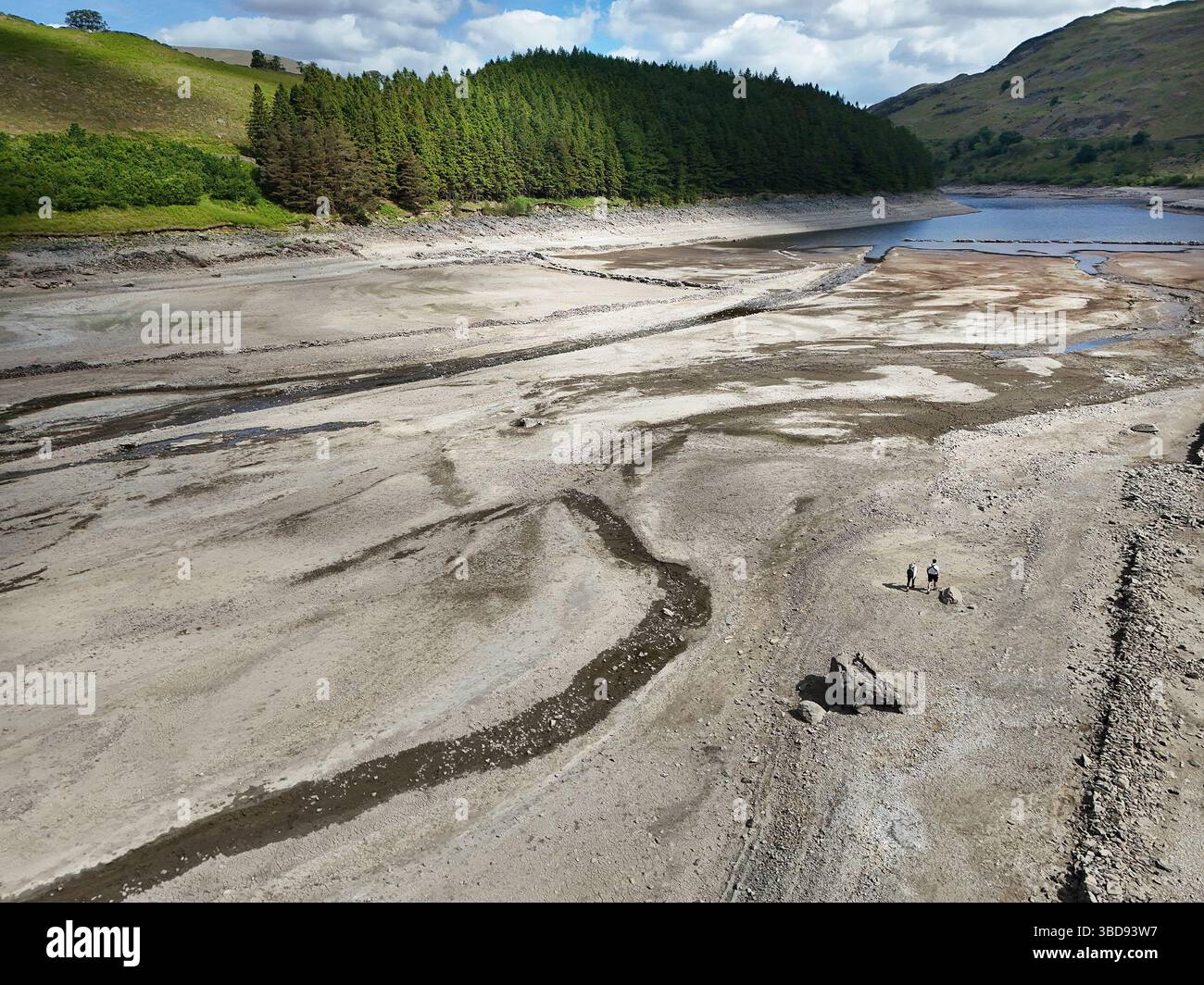 Haweswater reservoir in the valley of Mardale, Cumbria. With the UK set ...