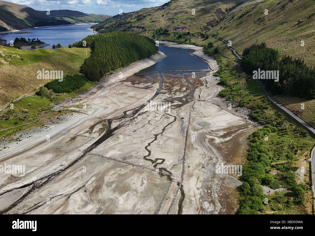 Haweswater reservoir in the valley of Mardale, Cumbria. With the UK set ...